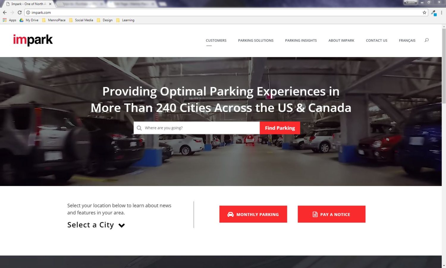 Purchase a Monthly Parking Pass – Menno Place