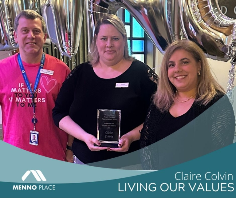 Staff Appreciation & Service Awards 2024 – Menno Place